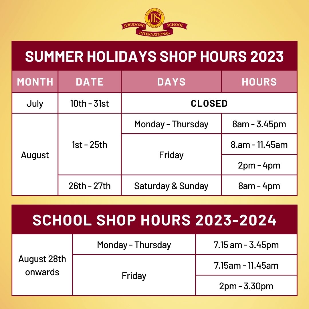 Stationery Packs - Jerudong International School